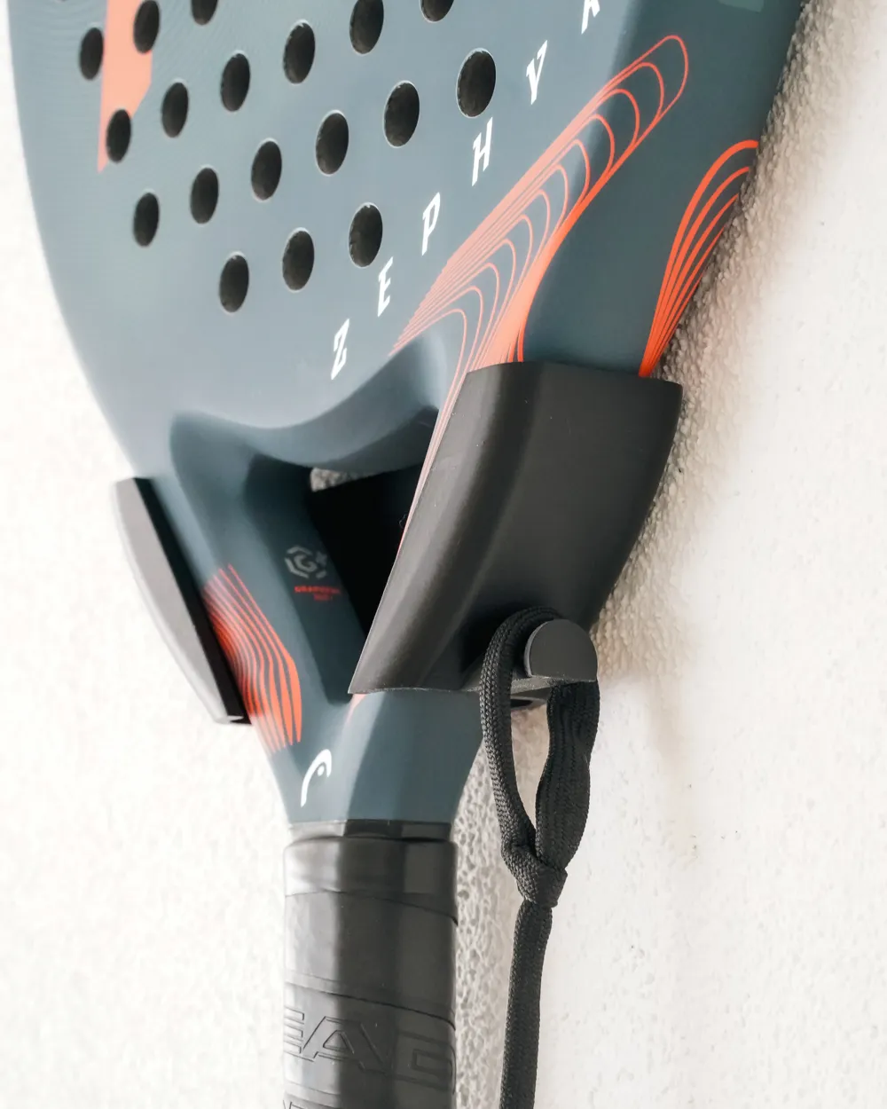 Padel Racket Holder Wall mount - Free 3D Print Model - MakerWorld