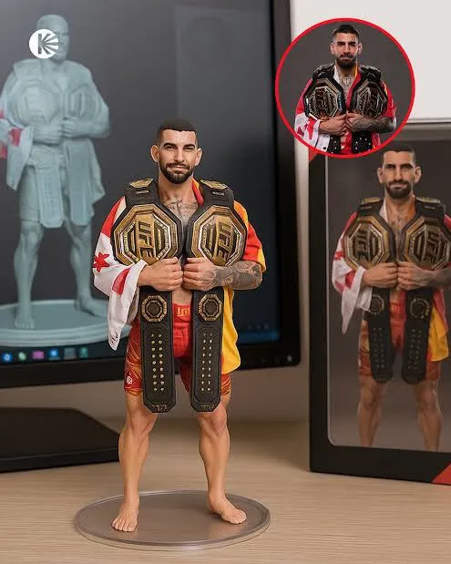 hamzat chimaev ufc by StAnie3 MakerWorld: Download Free 3D Models