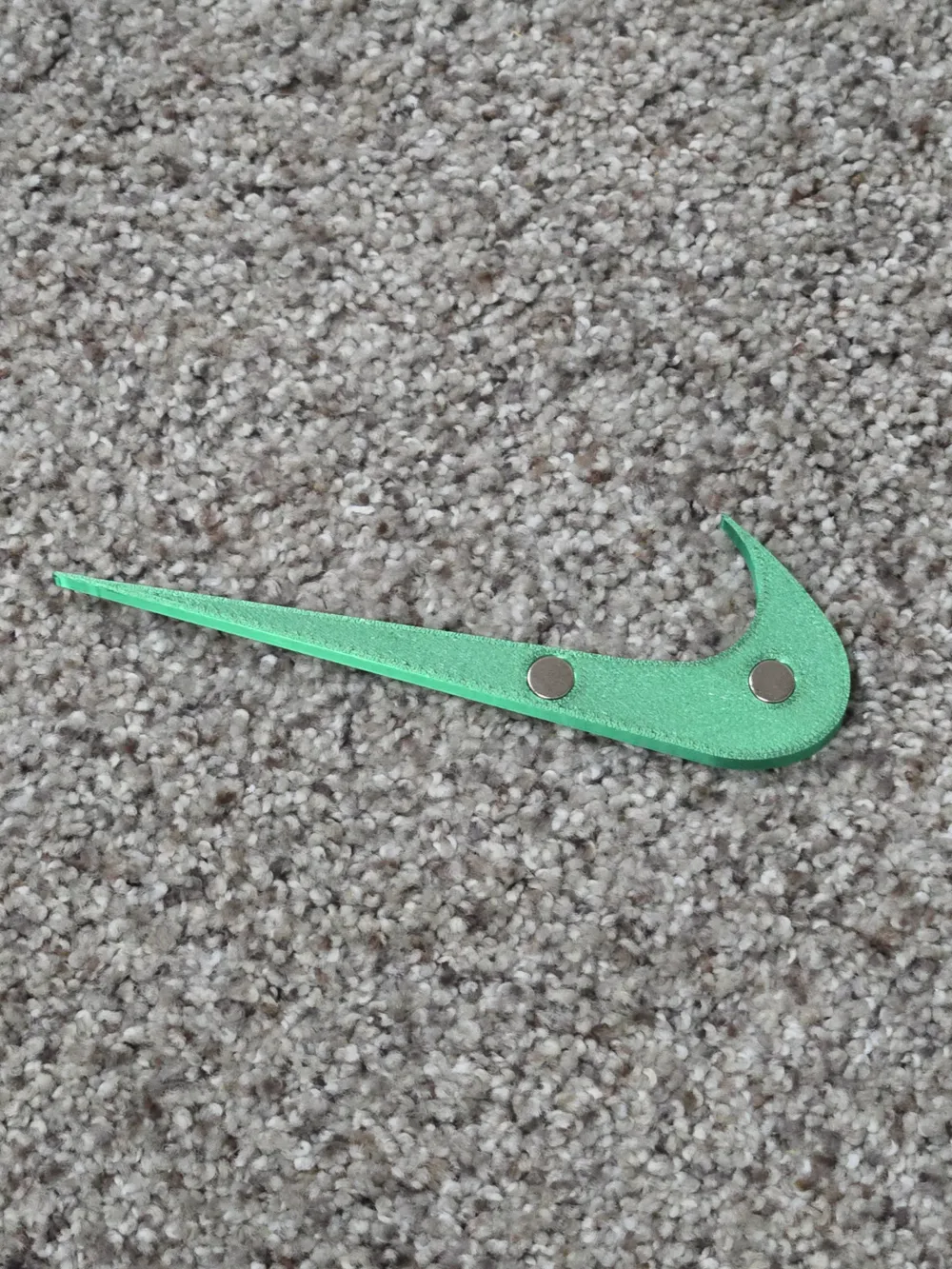 Nike Swoosh Magnet by Golden 3D MakerWorld: Download Free 3D Models