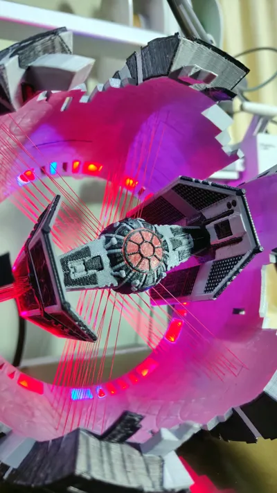 Suspended TIE Advance Part 2 by fay3dlab - MakerWorld