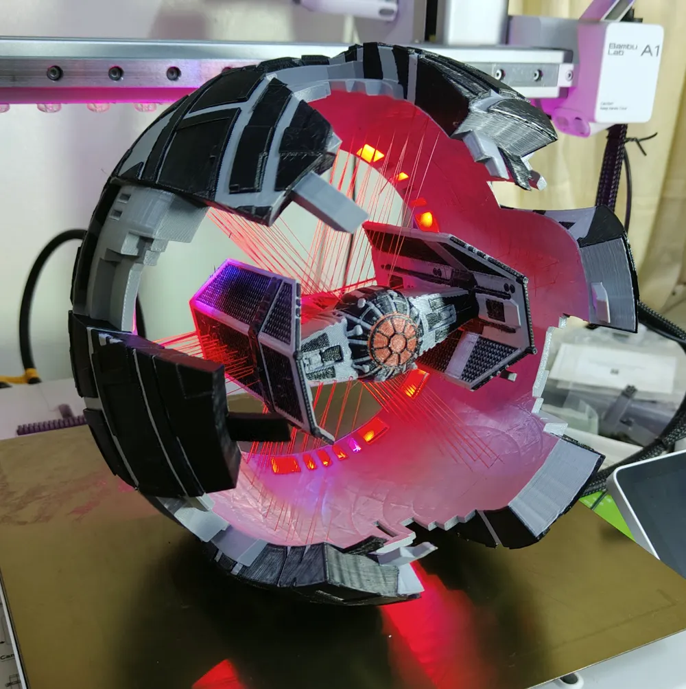 Suspended TIE Advance Part 2 by fay3dlab MakerWorld: Download Free 3D ...