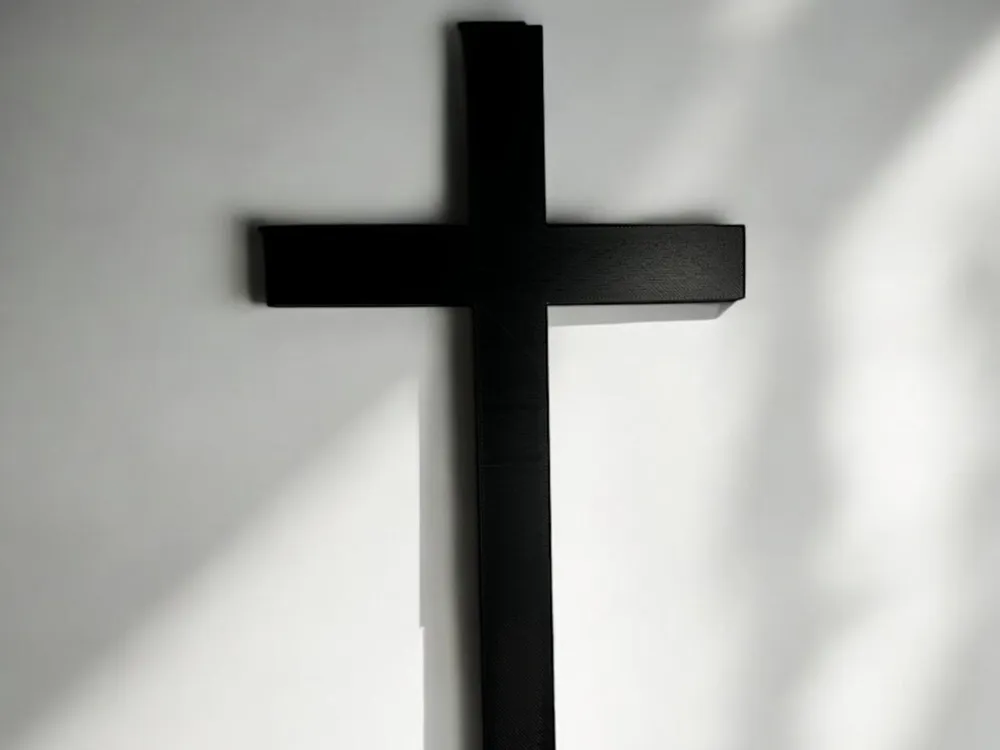 Cross Wall Mount - Free 3D Print Model - MakerWorld