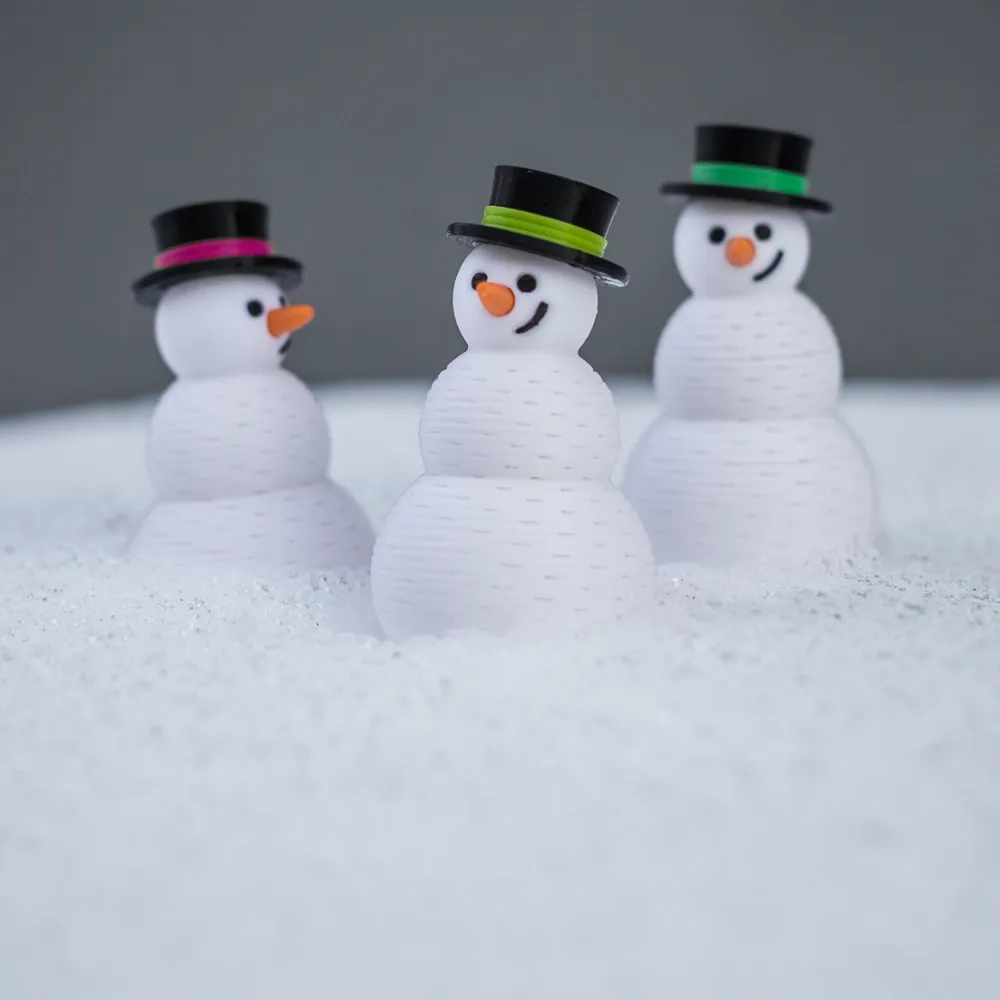 Slinky snowman by Martin Kozak MakerWorld: Download Free 3D Models
