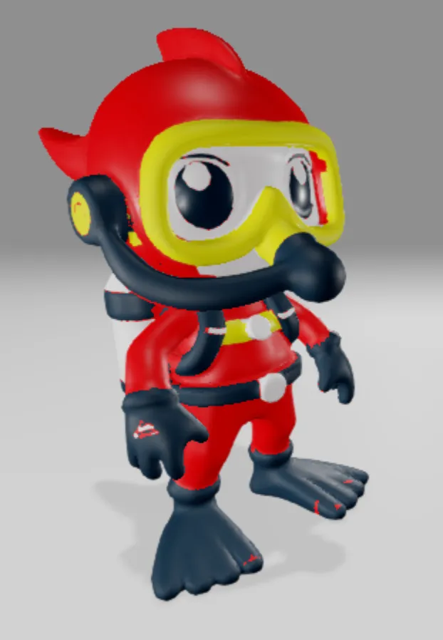 Scuba diver by MAG - MakerWorld