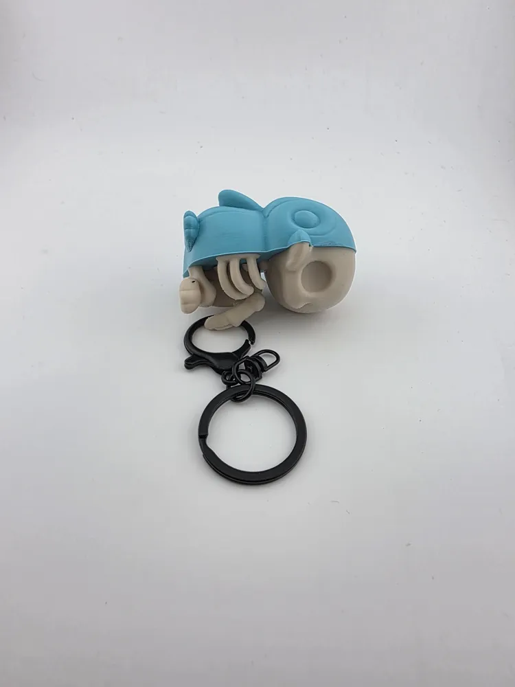Split Penguin Skeleton Key – Cute Half kawaii by Mad power MakerWorld ...