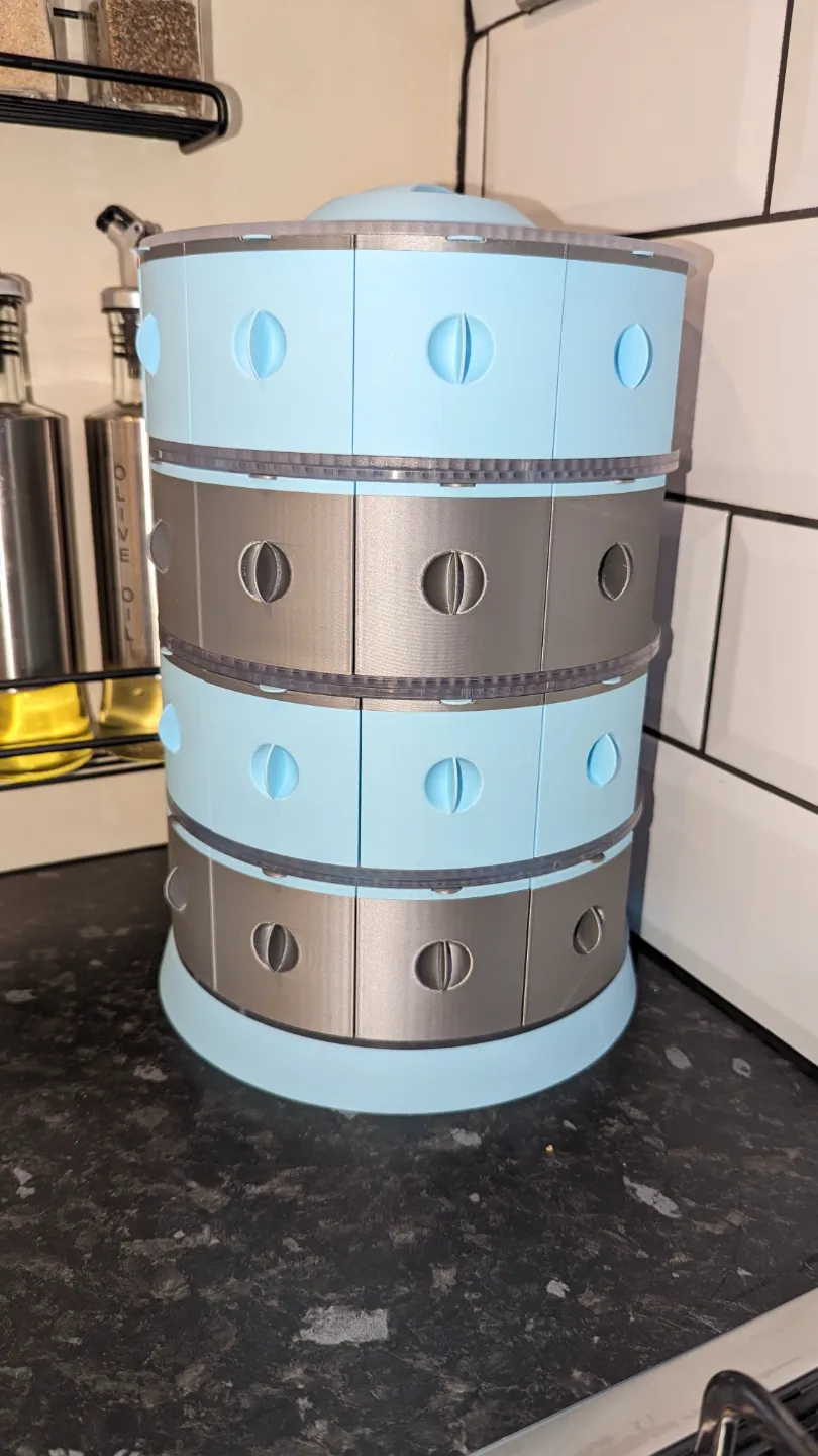 Spice Rack (BBL Spool recycle) by Xander Designs - MakerWorld