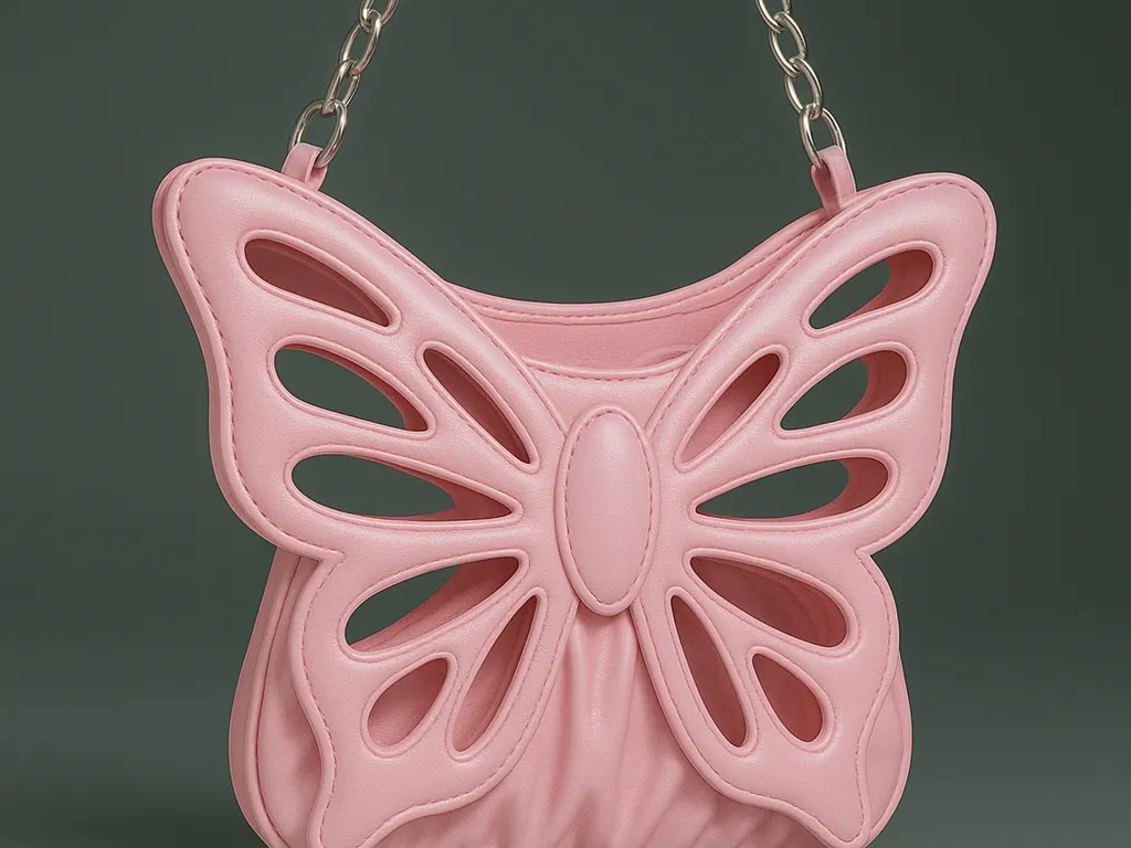 Beautiful Butterfly Small Handbag - Free 3D Print Model - MakerWorld