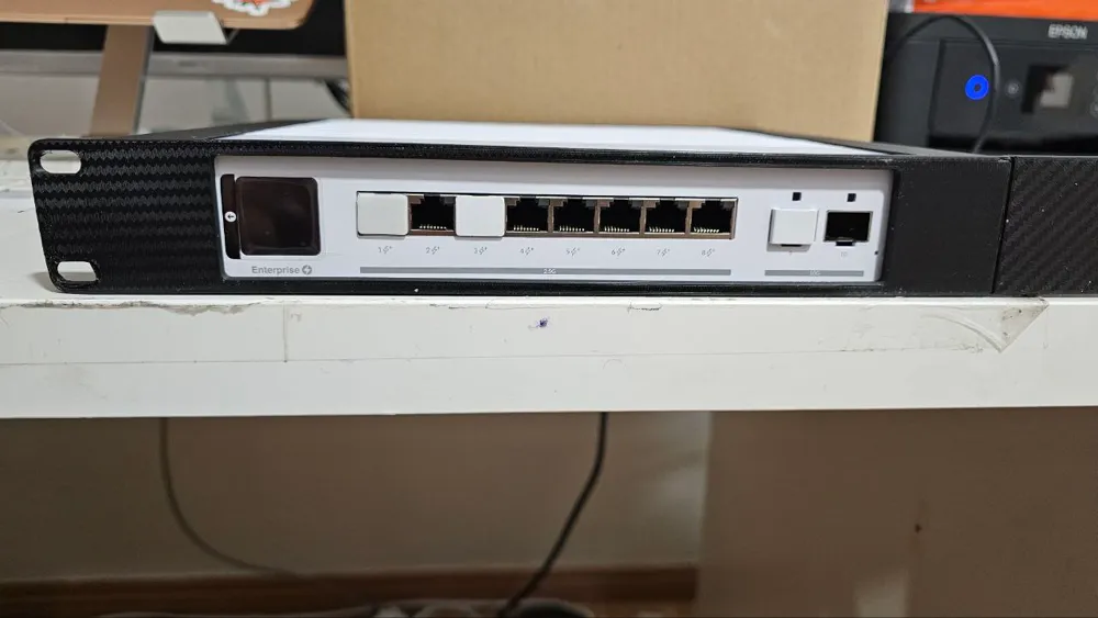 Unifi USW-Enterprise-8 19-inch Modular Rack Mount by Mauker MakerWorld ...