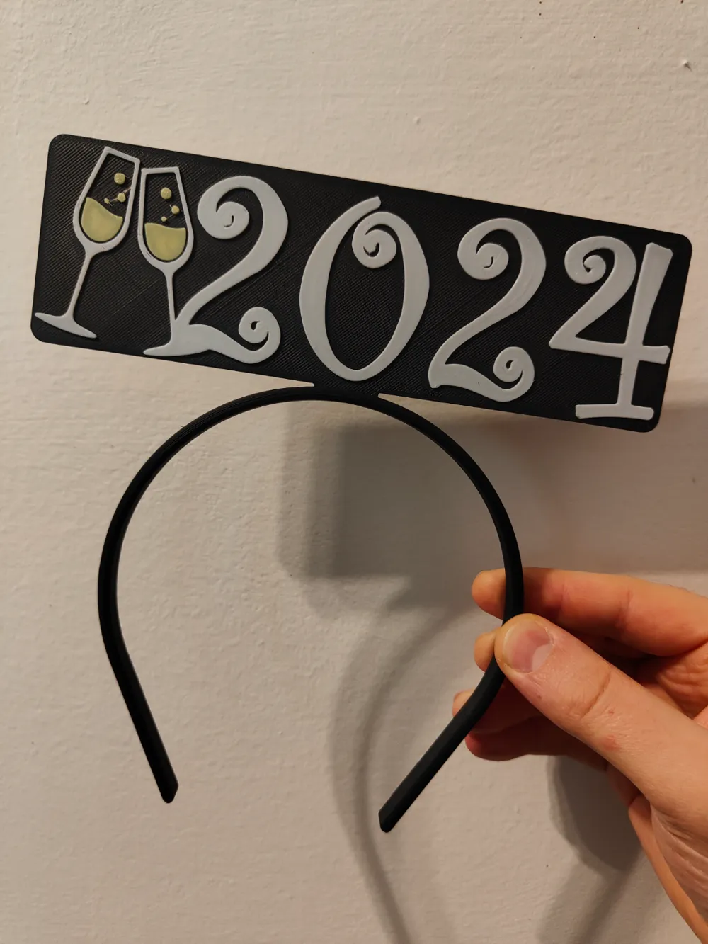 Happy New Year Headband by Forest87 - MakerWorld