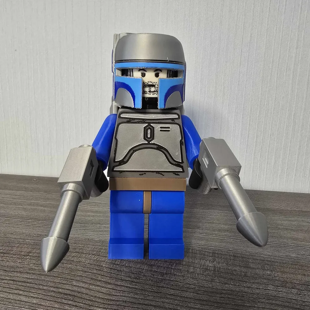 Jango Fett * Star Wars * 500% 22cm - Free 3D Print Model - MakerWorld