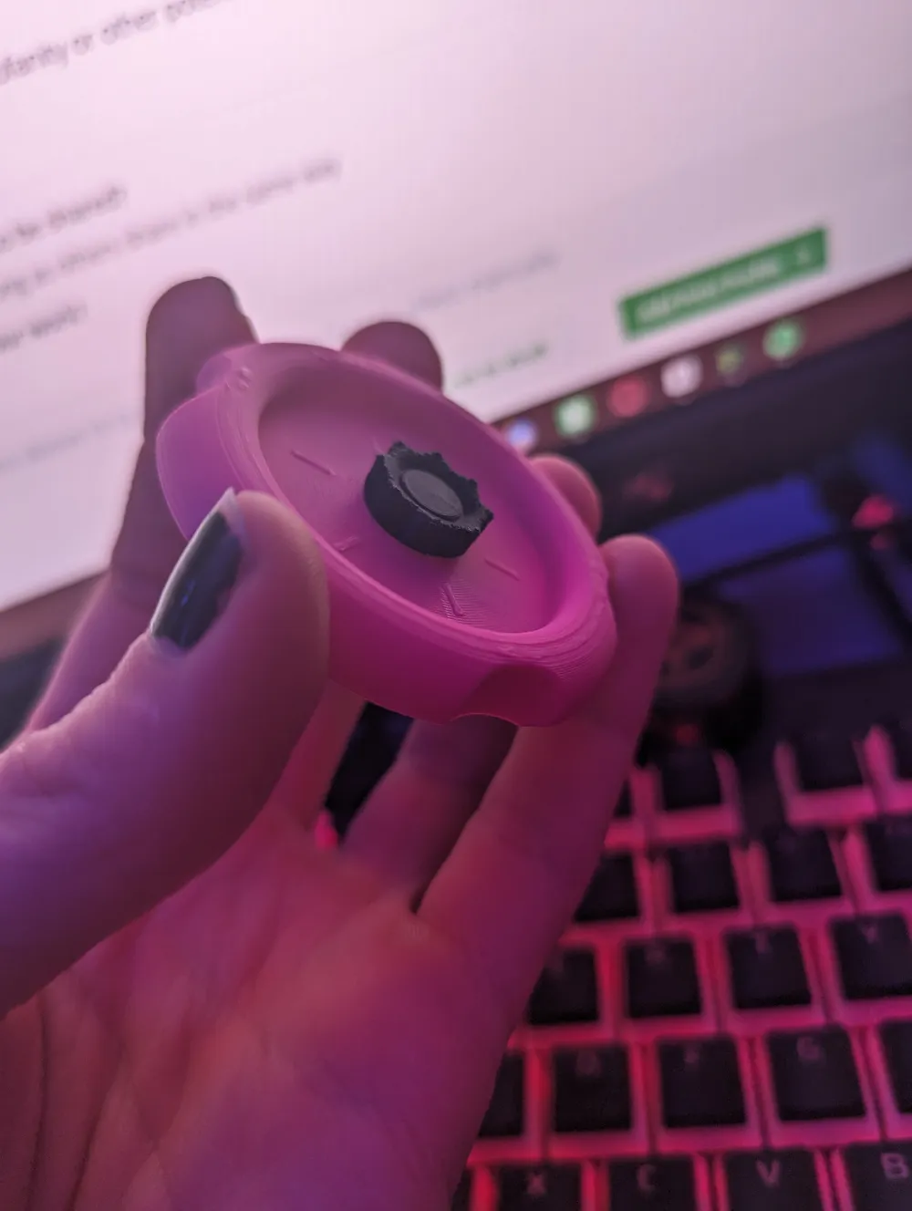 Clicky circle fidget v3 (8*3mm magnets) by BatOnDrugs - MakerWorld