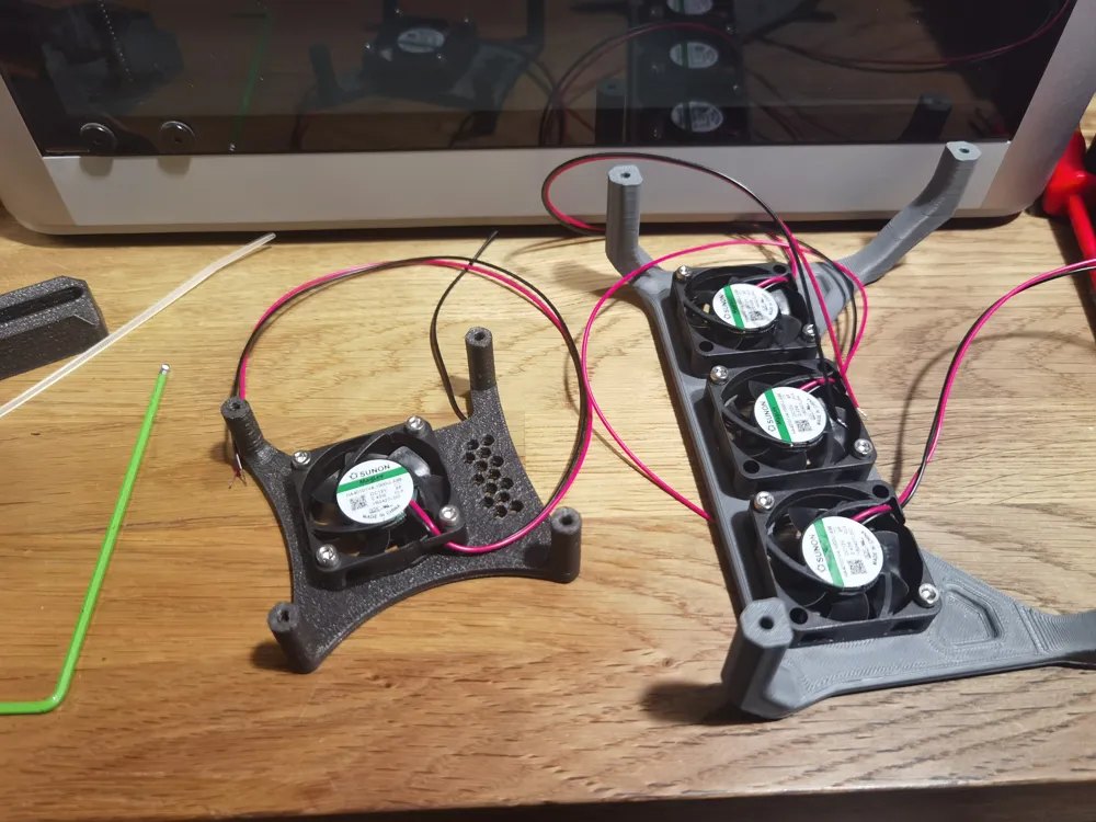 Octopus Cooling & Mount Din Mount BigTreeTech by Drak MakerWorld: Download Free 3D Models