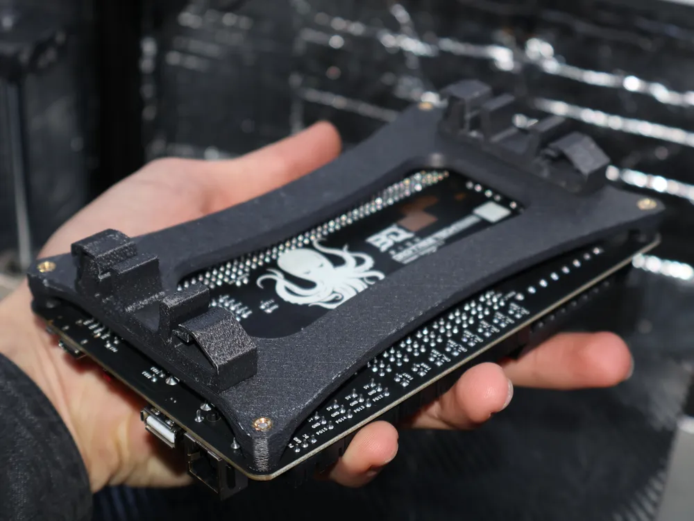 Octopus Cooling & Mount Din Mount BigTreeTech by Drak MakerWorld: Download Free 3D Models