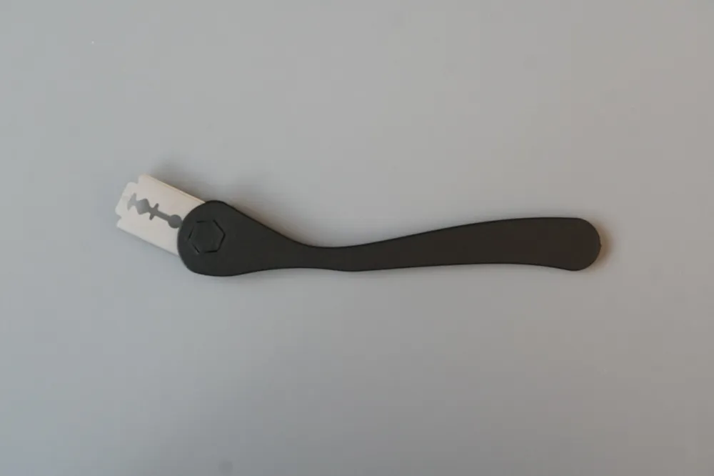 Scoring Lame With Safety Cover - Free 3D Print Model - MakerWorld