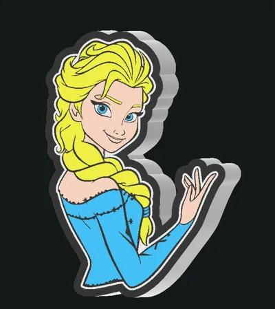 Elsa Frozen Scepter by LorenzCR - MakerWorld