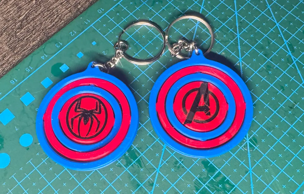 Spiderman Fidget Keyring by Gulfport 3d Prints - MakerWorld