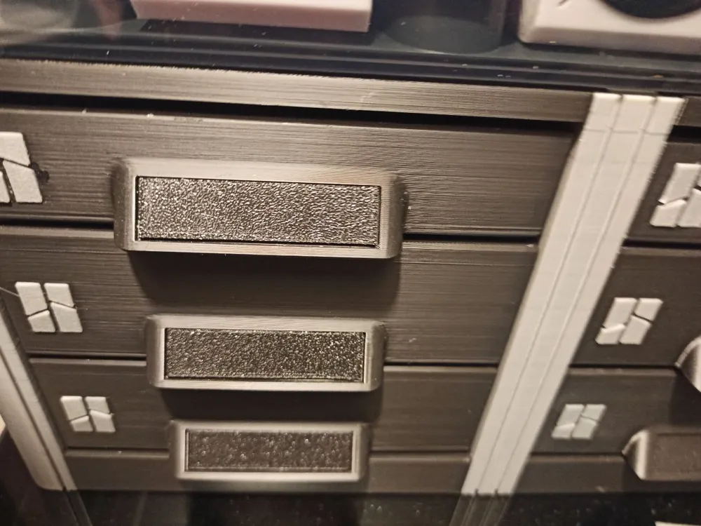 Label for drawer - AMS Stand normal & long drawers Remixed by Evenfall7 ...