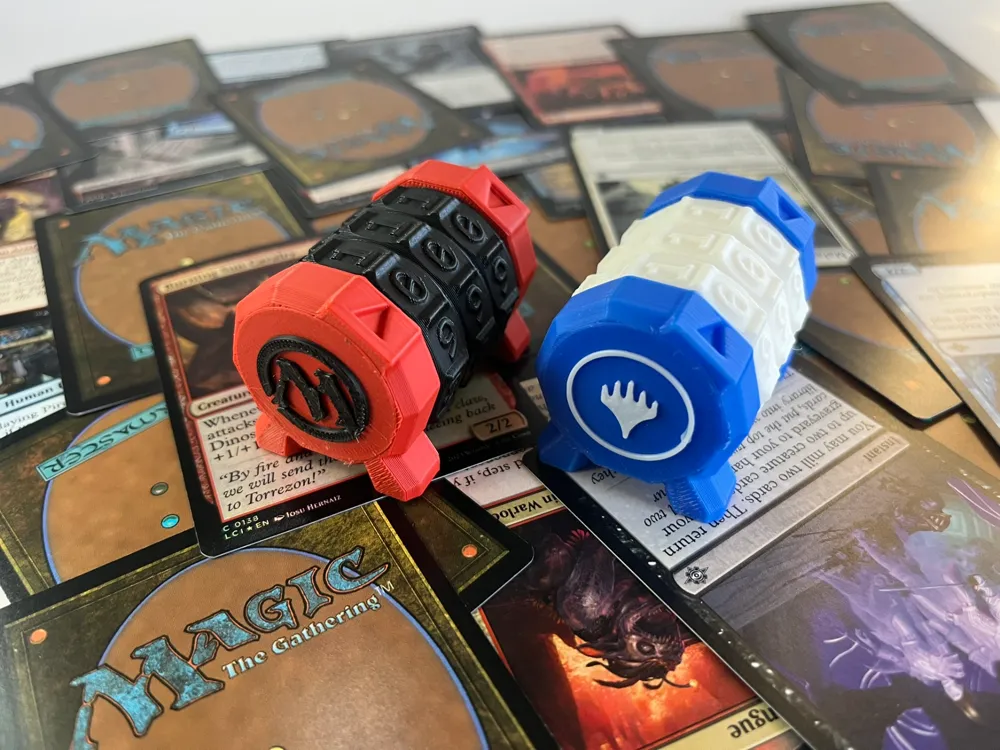 MTG Triple Digit Life Counter - Free 3D Print Model - MakerWorld