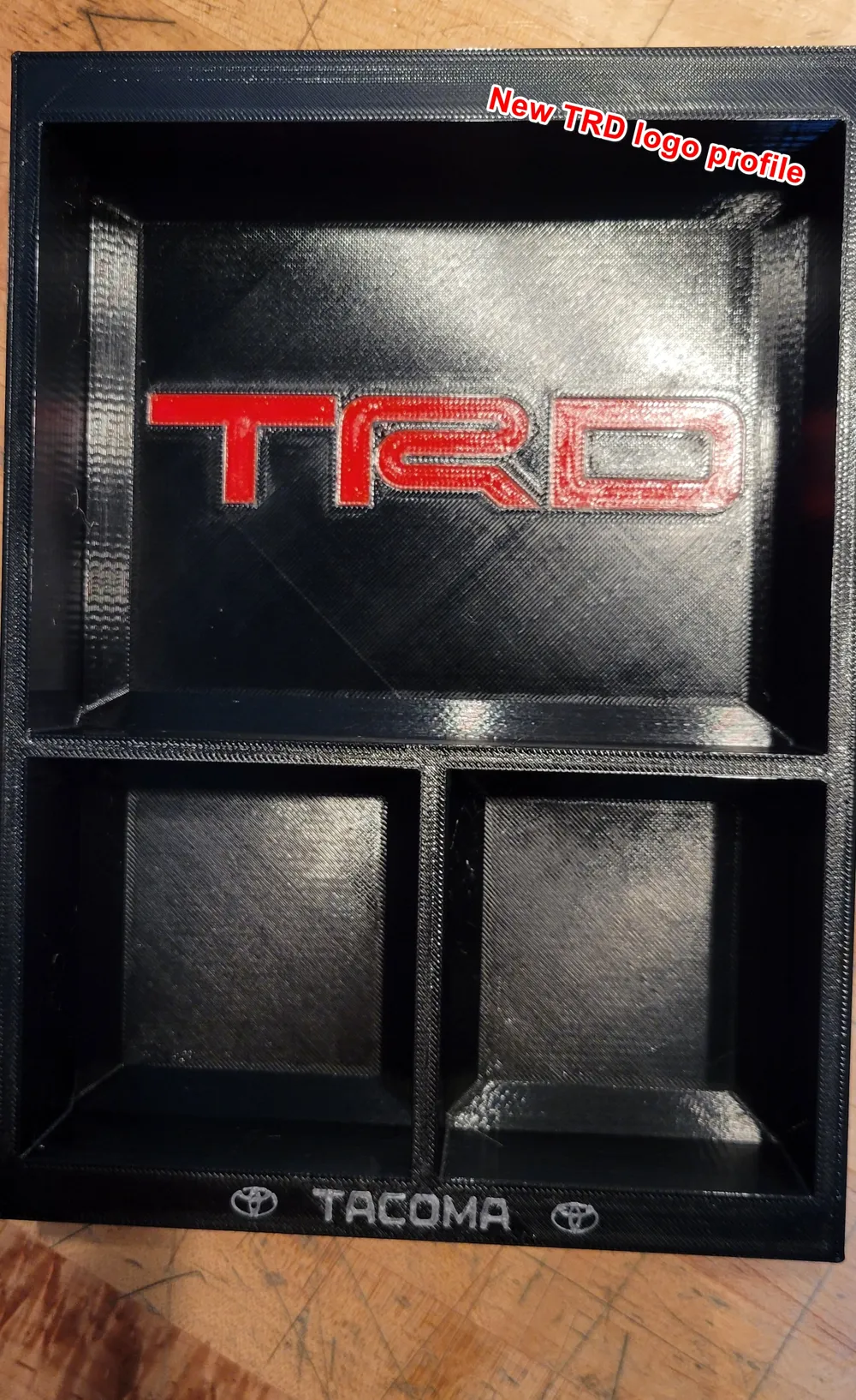 TOYOTA TACOMA 4th GEN CENTER CONSOL TRAY 2024-2026 - Free 3D Print ...
