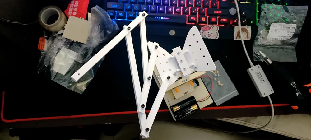 Articulated Wearable Retractable Electric Wing Skeleton - Main page has ...