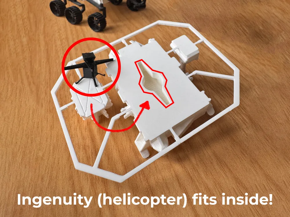 Rover Kit Card - Perseverance - Free 3D Print Model - MakerWorld