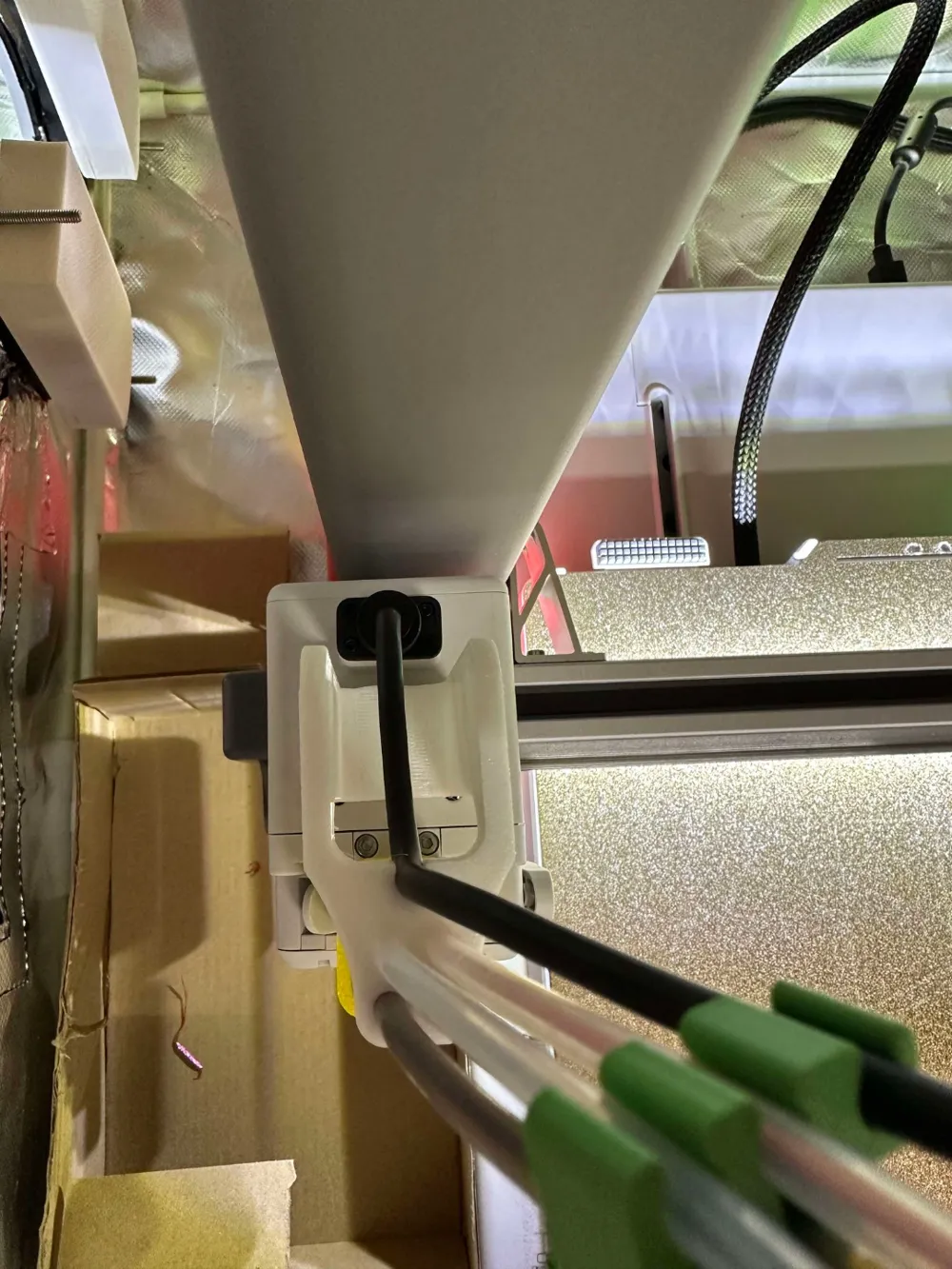 A1/1M PTFE Hub SupportBracket With USB Wire - Free 3D Print Model ...