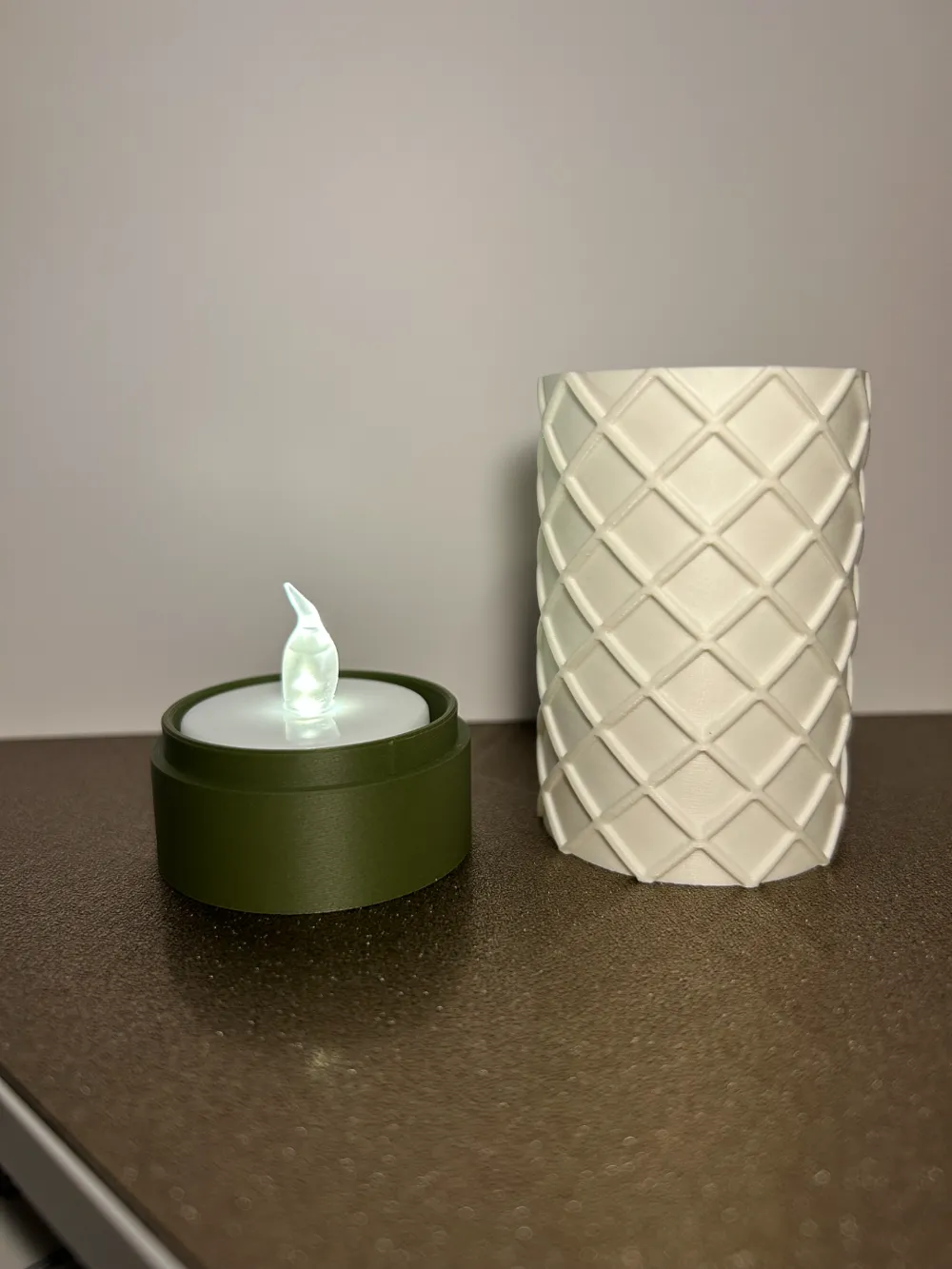 Tea Light Lamp - KC008 - Free 3D Print Model - MakerWorld