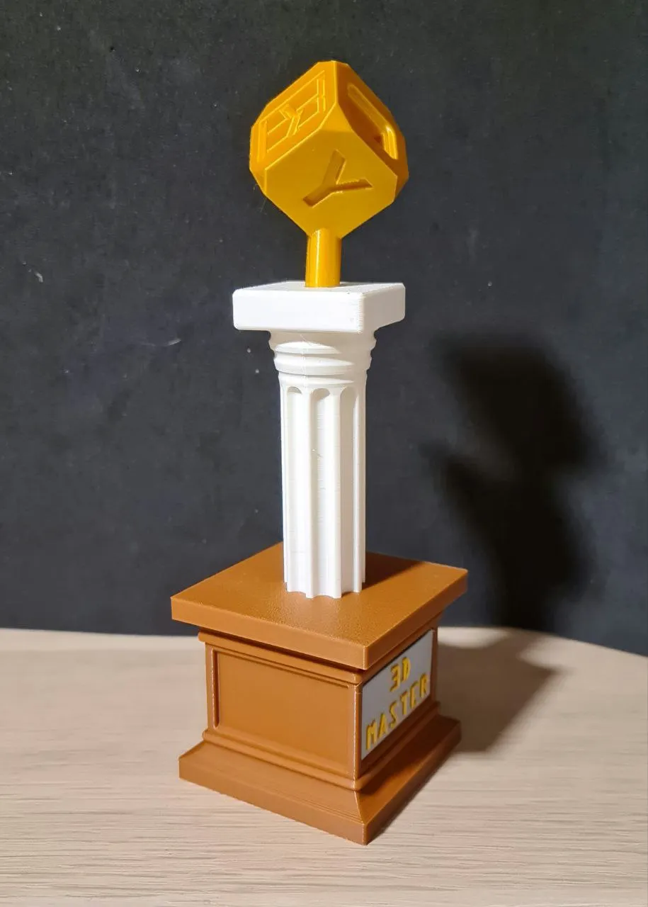 3D Master Trophy by Mk3D - MakerWorld