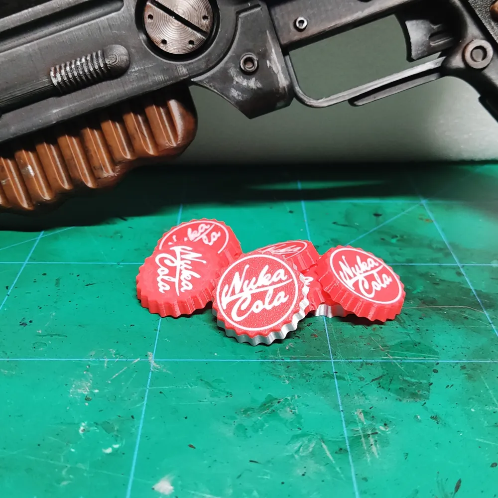 Fallout Nuka Cola Caps - Bottle Cap by pumpkin20303 - MakerWorld