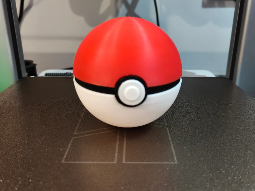 Pokeball - Free 3D Print Model - MakerWorld