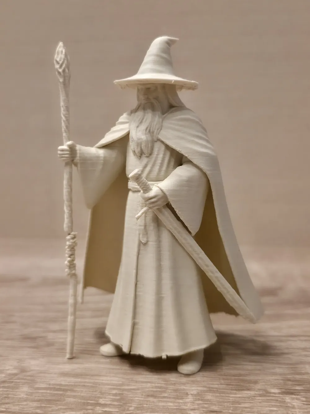 Gandalf the Grey Statue - Legendary Wizard - Free 3D Print Model ...