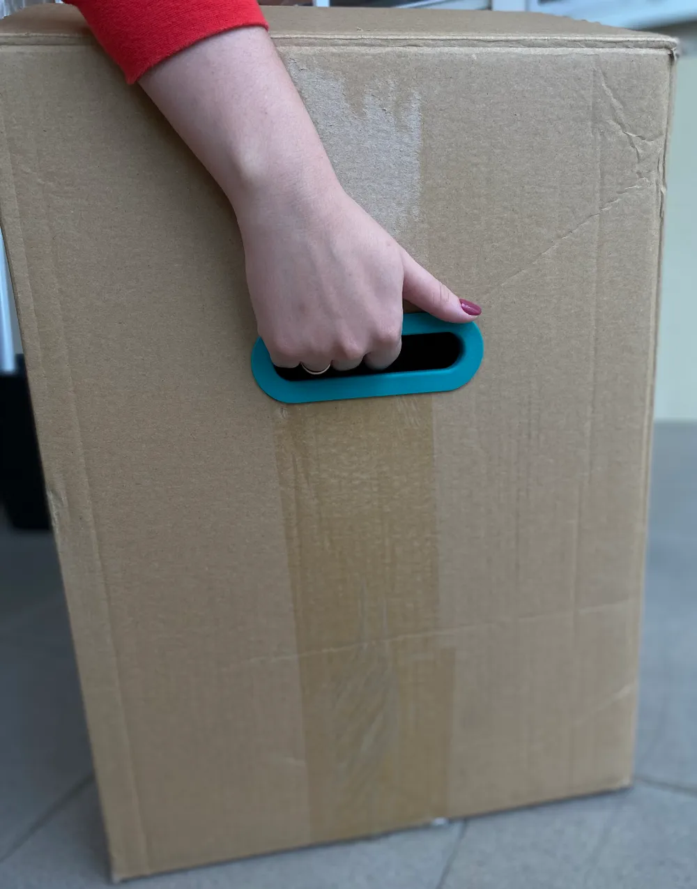 Cardboard box handle - Free 3D Print Model - MakerWorld