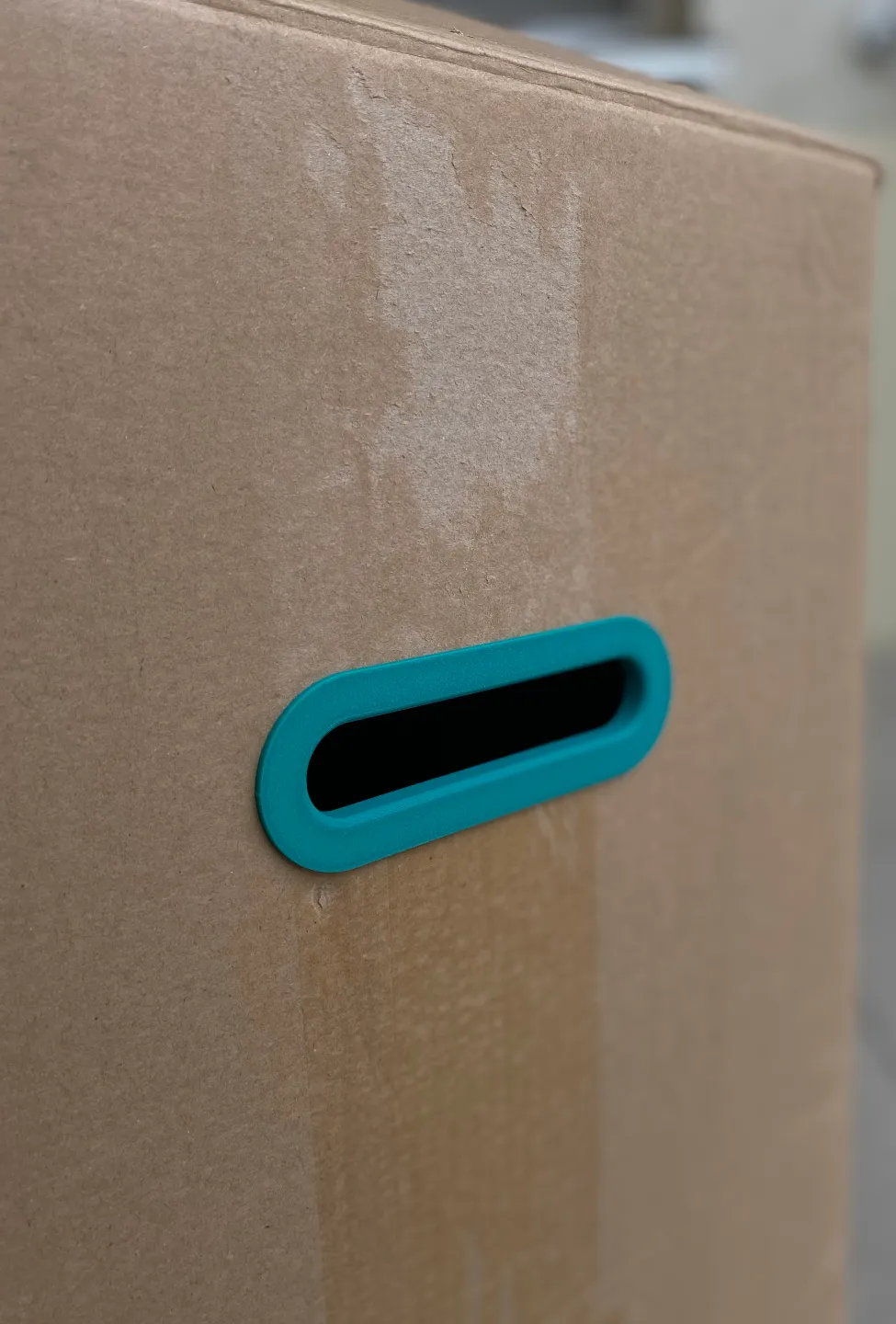 Cardboard box handle - Free 3D Print Model - MakerWorld