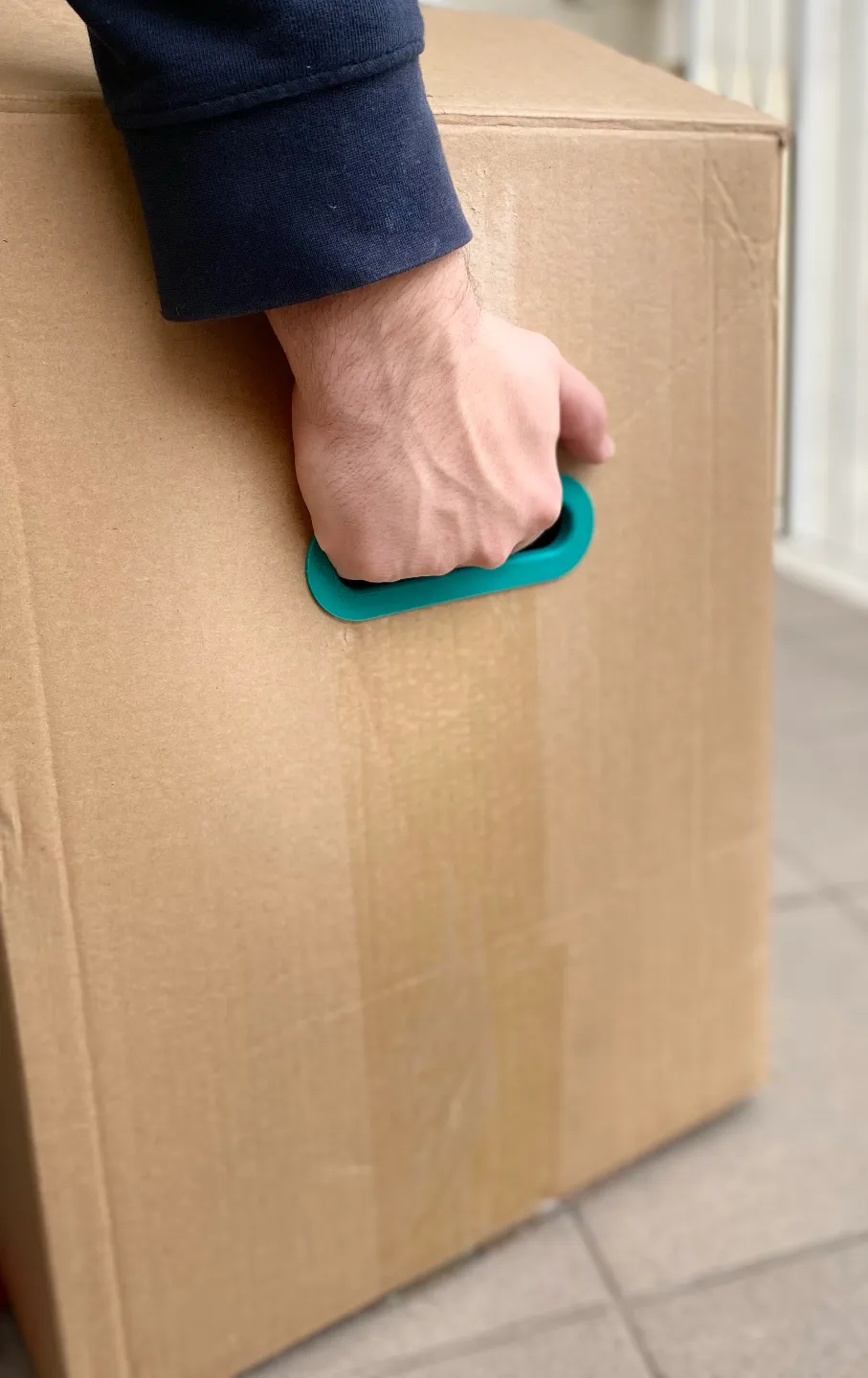 Cardboard box handle - Free 3D Print Model - MakerWorld