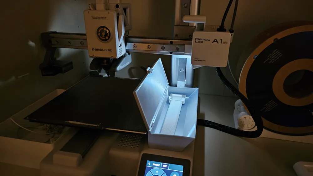 A1 Mini - Print In Place Box With Lid - No Support by Binrux3D MakerWorld: Download Free 3D Models