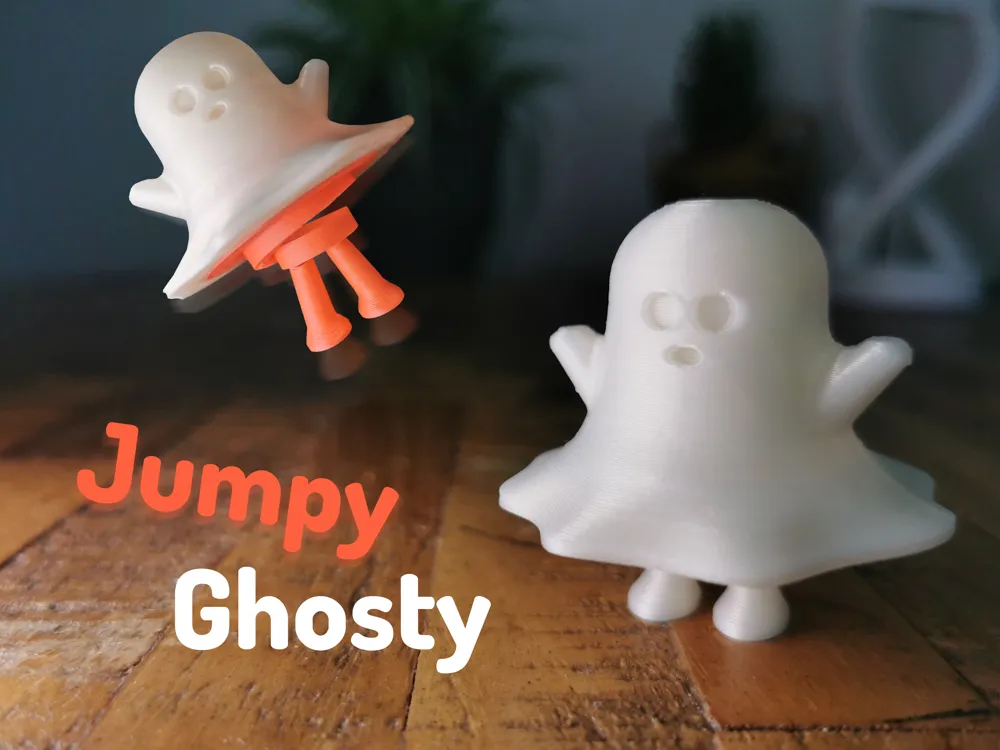 Jumpy Ghosty by TomoDesigns - MakerWorld