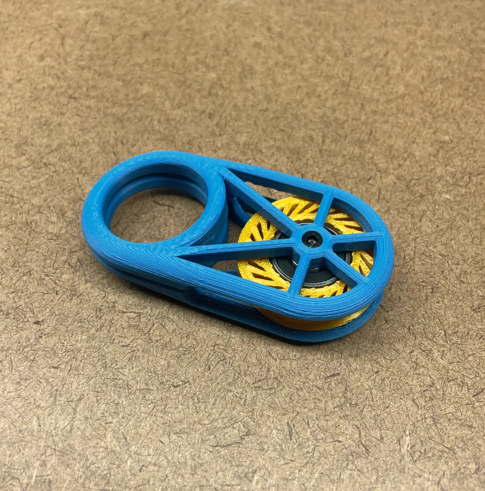 Snatch Block Pulley (608+M3) – Plus - Free 3D Print Model - MakerWorld