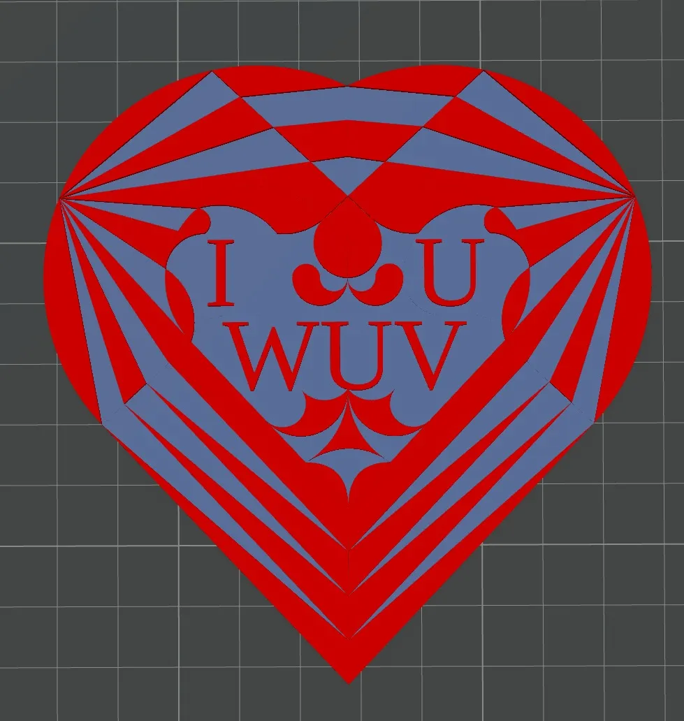 Say I WUV U by EPO-3D - MakerWorld