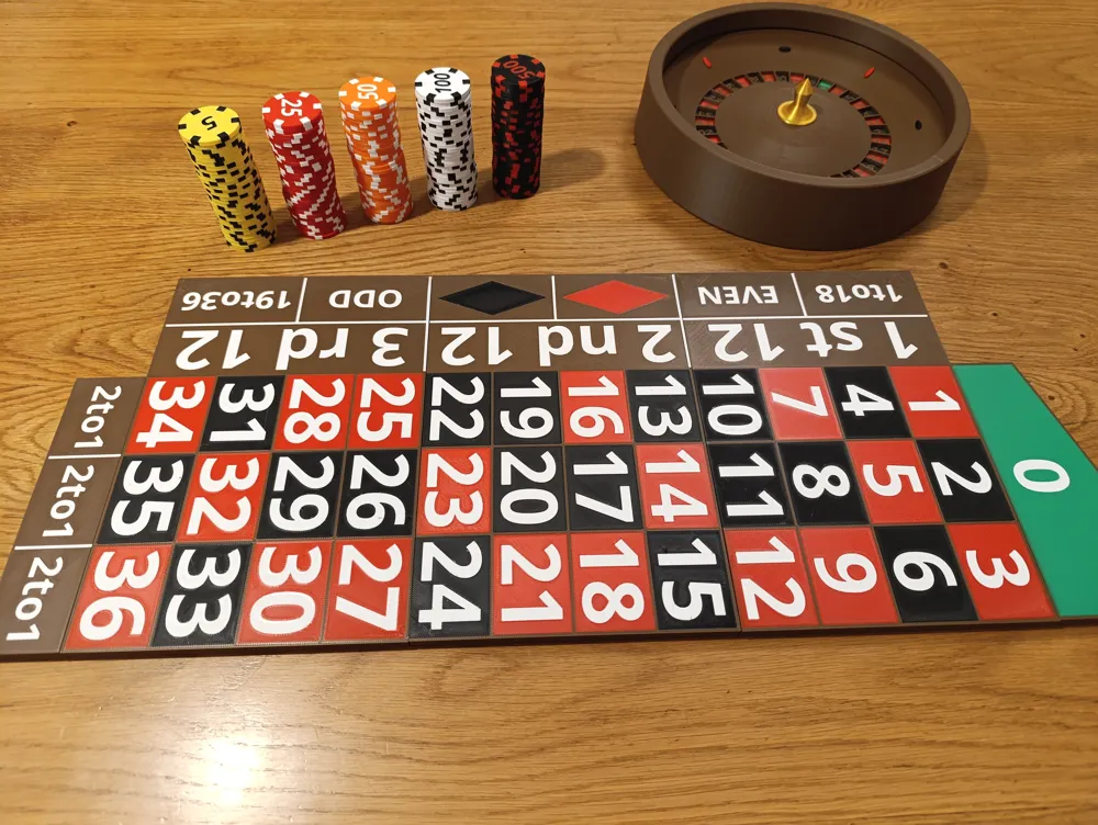 Set da roulette - Free 3D Print Model - MakerWorld