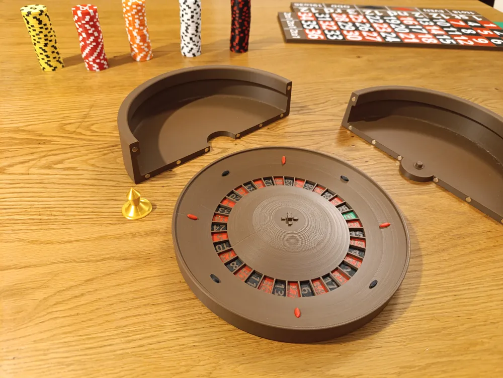 Roulette set by NoelHB MakerWorld: Download Free 3D Models