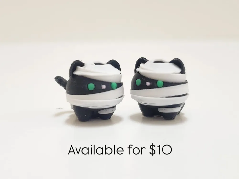 Tic Tac Toe - Halloween Cabin (Cat and Pumpkin) by Jefflynn MakerWorld ...