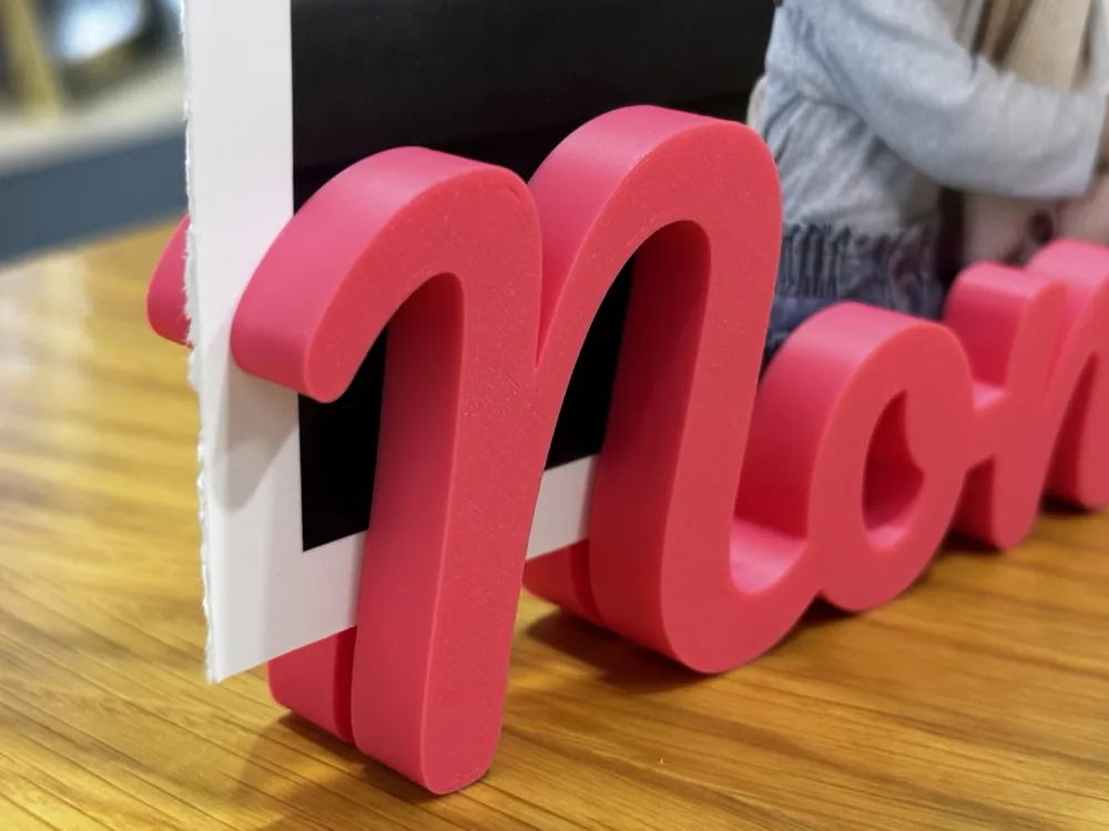 Grandparents' photo frame with 'nonni' text - Free 3D Print Model ...