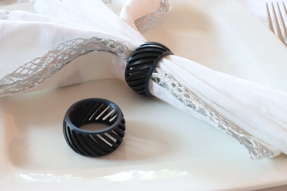 Modern Napkin Ring by Wet PLA Guru - MakerWorld