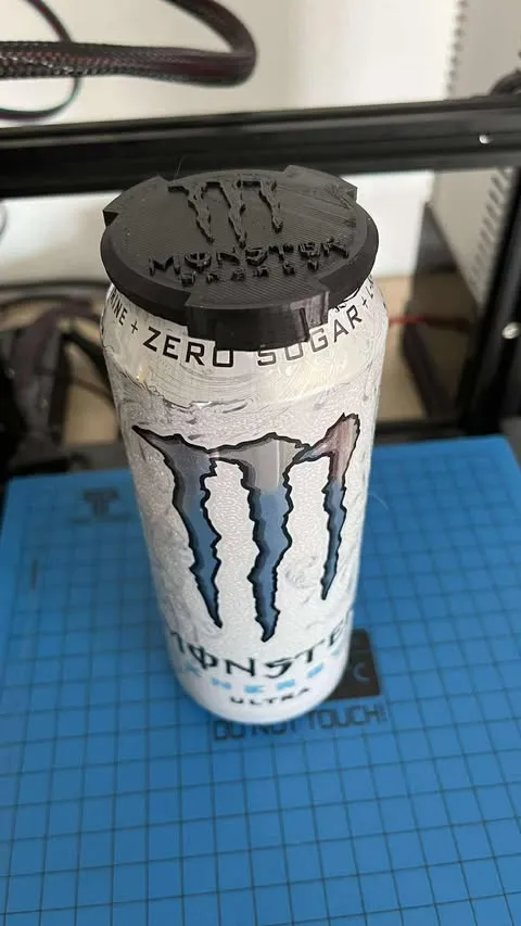 Monster can lid - Free 3D Print Model - MakerWorld