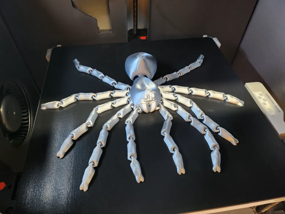 Flexi spider - Free 3D Print Model - MakerWorld