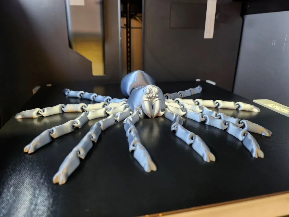 Flexi spider - Free 3D Print Model - MakerWorld