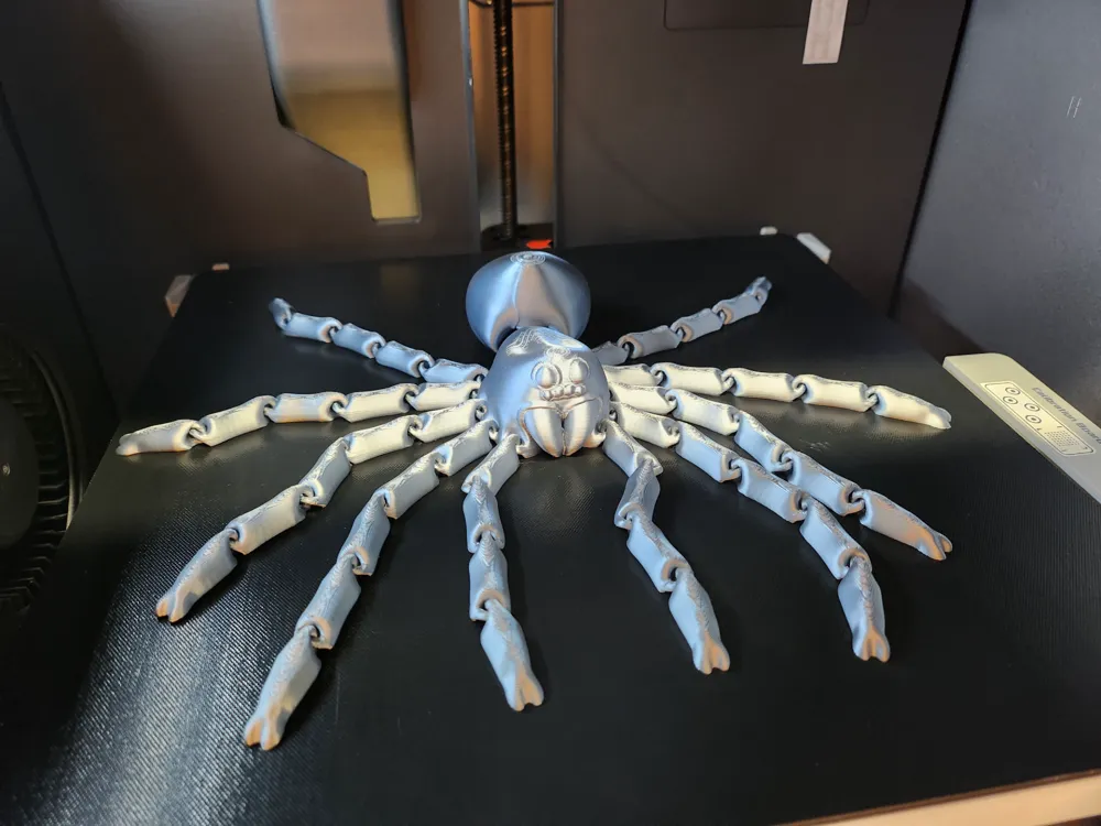 Flexi spider - Free 3D Print Model - MakerWorld