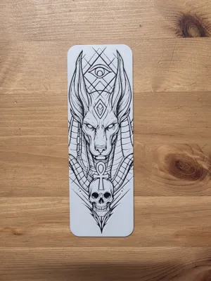 Anubis Bookmark - Free 3D Print Model - MakerWorld