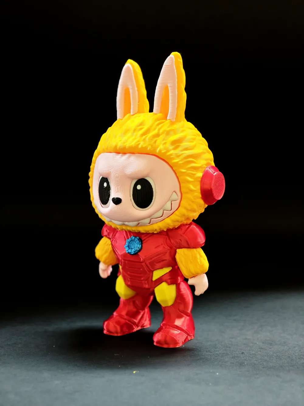 Iron Man Labubu - Free 3D Print Model - MakerWorld