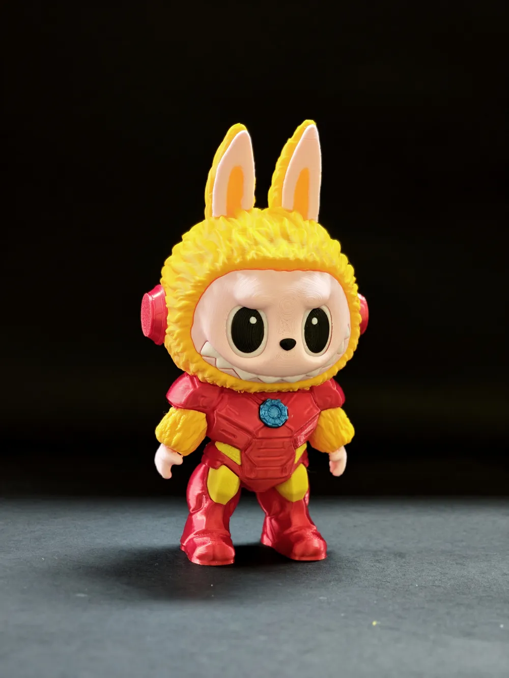 Iron Man Labubu - Free 3D Print Model - MakerWorld
